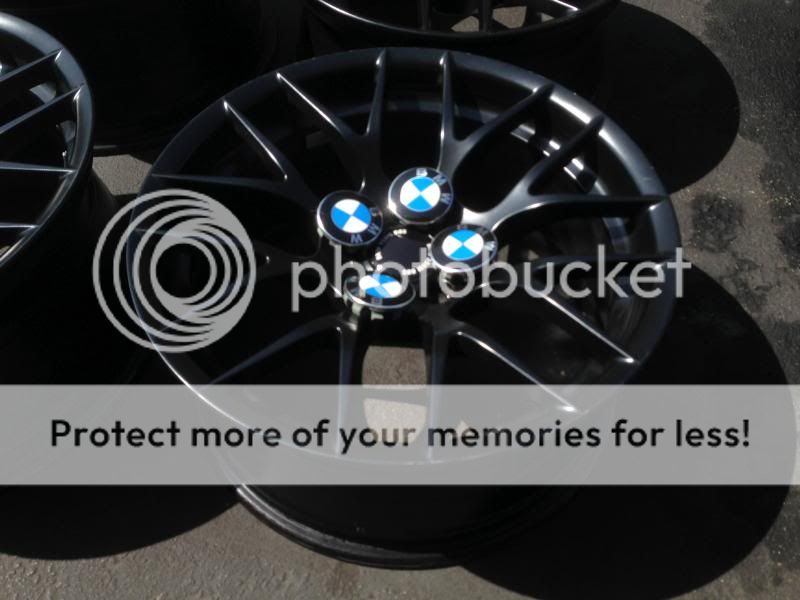 FS: 19 inch BLACK BMW genuine OEM style 359M 1M/M3 competition wheels