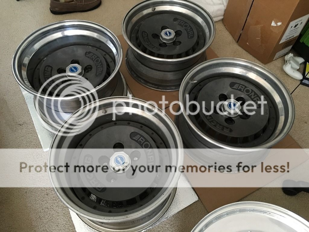 5x120 Ronal Racing 3 piece Magnesium 16" - No Longer Available